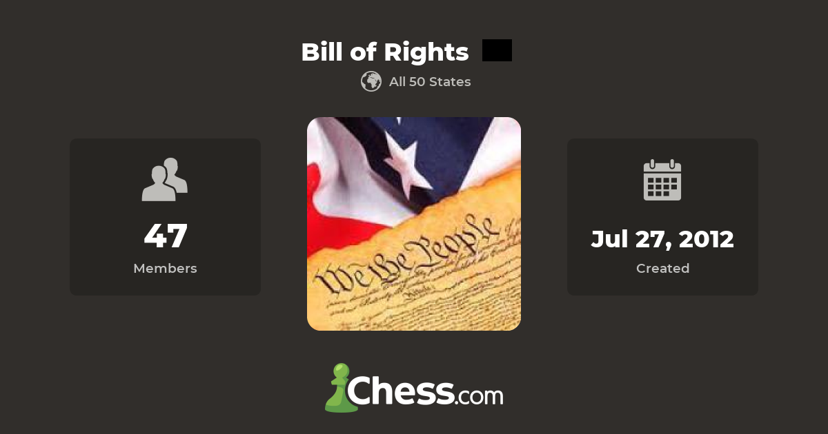 Bill of Rights - Chess Club - Chess.com
