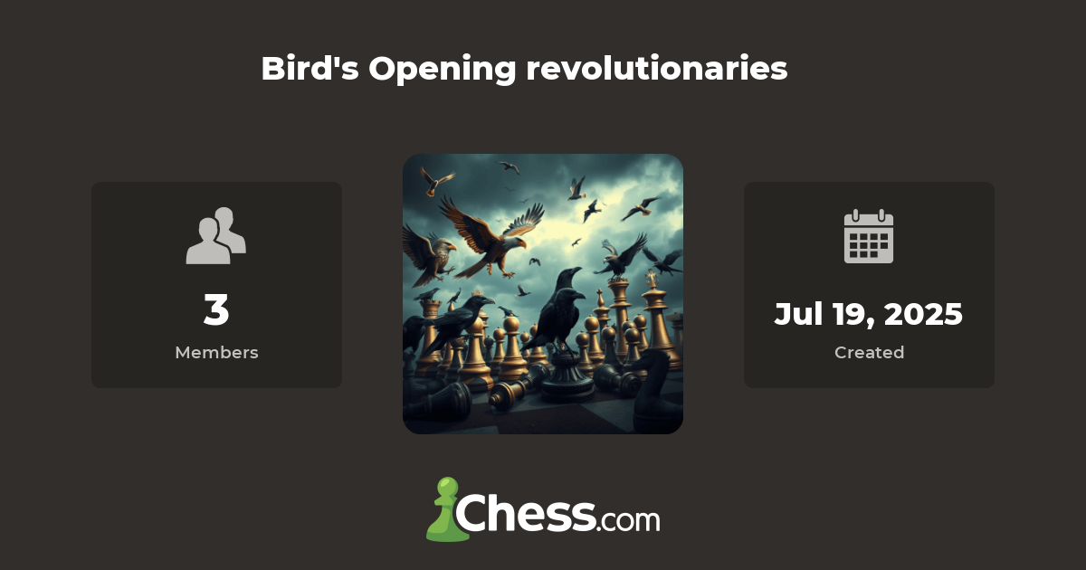 Bird's Opening revolutionaries - Chess Club - Chess.com