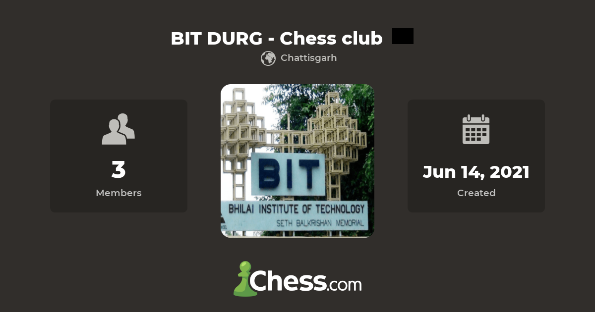BIT DURG - Chess club - Chess Club - Chess.com
