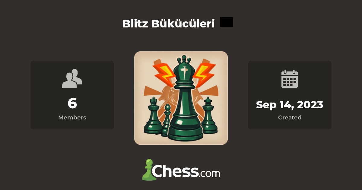 Blitz Bükücüleri - Chess Club - Chess.com