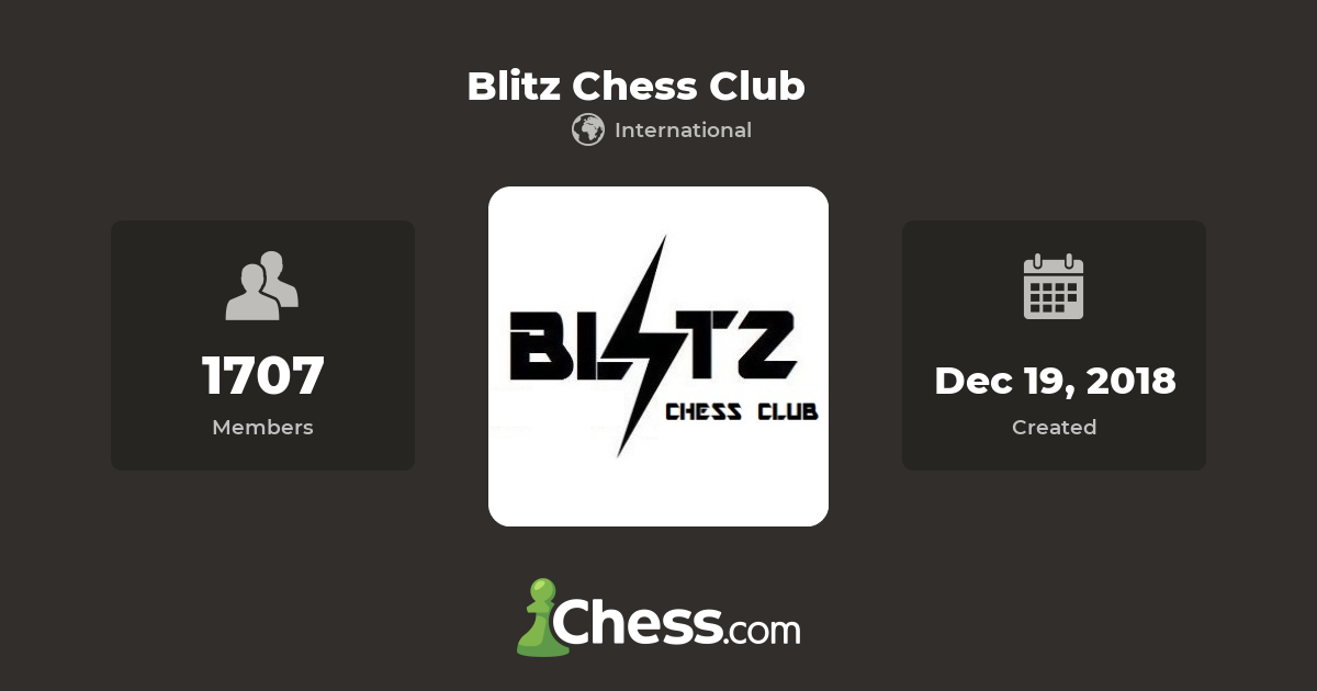Blitz Chess Club - Chess Club - Chess.com