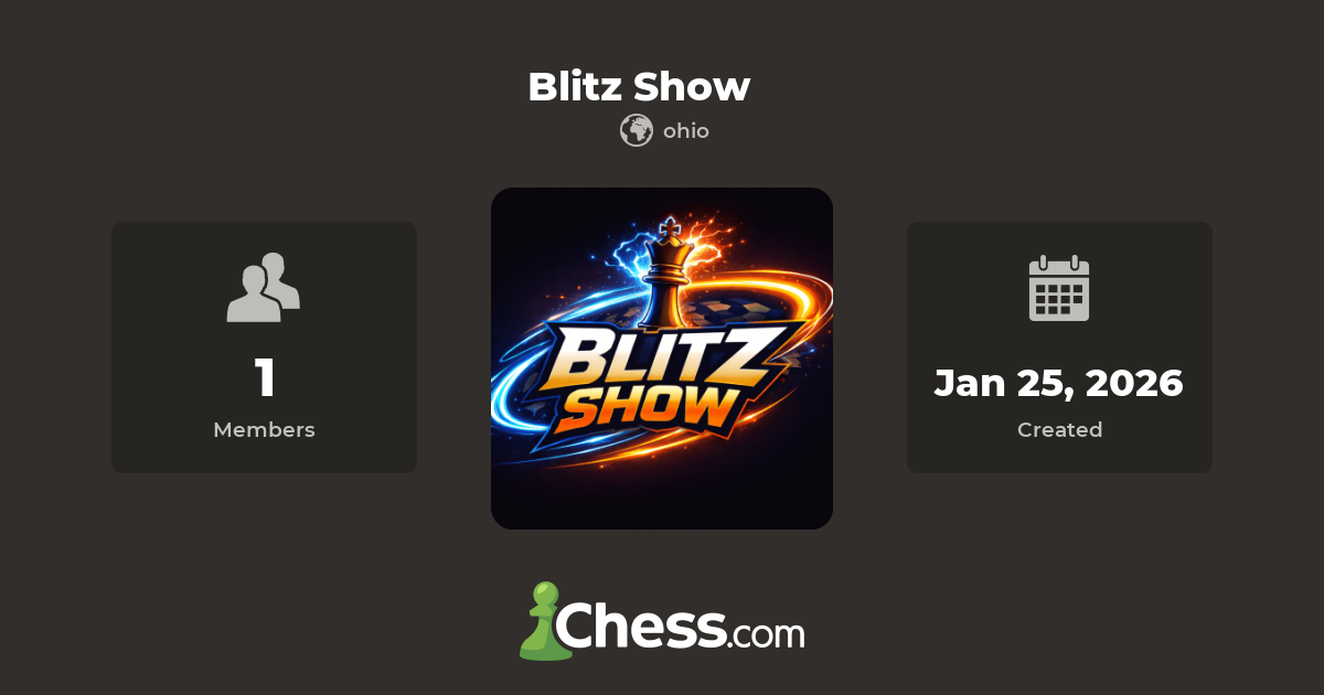 Blitz Show - Chess Club - Chess.com