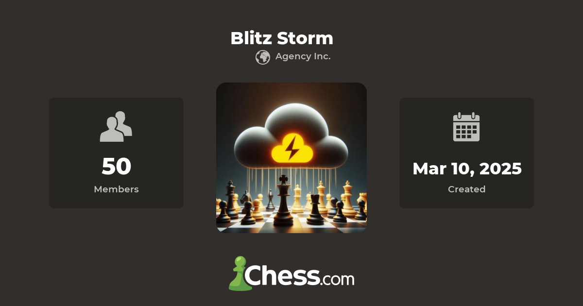 Blitz Storm - Chess Club - Chess.com