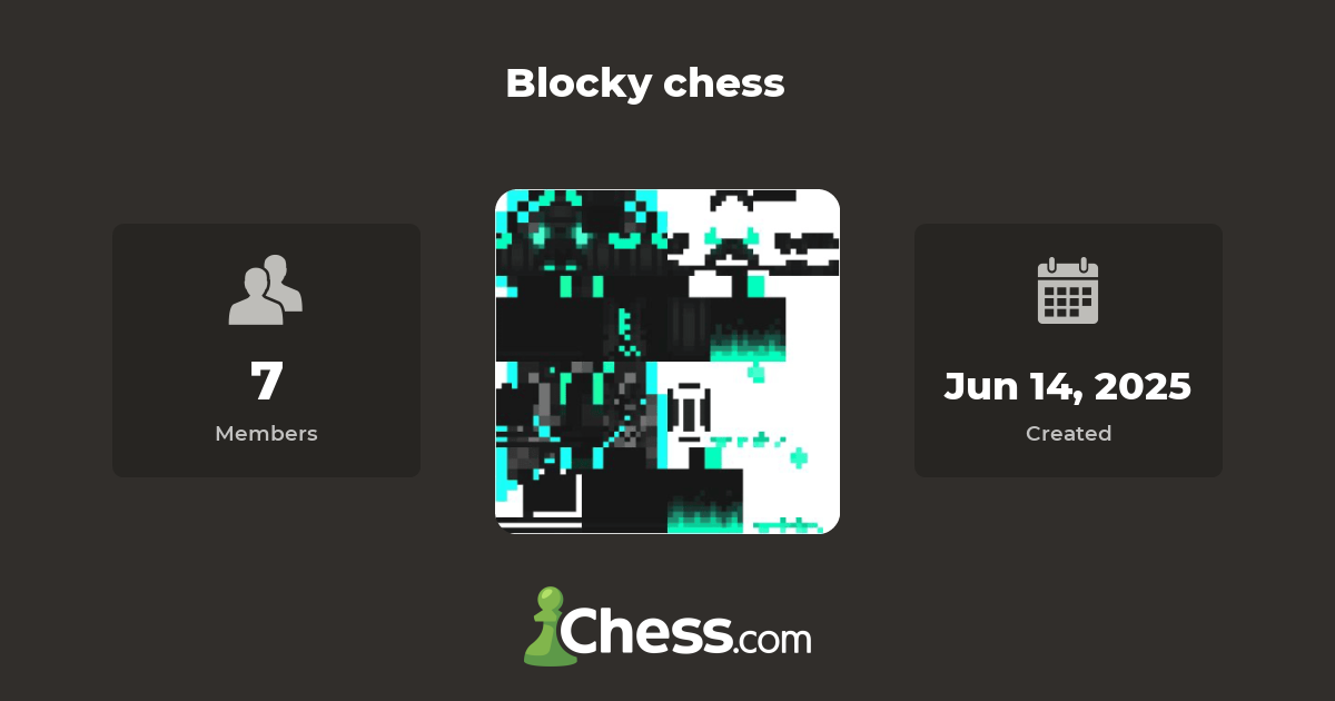 Blocky chess - Chess Club - Chess.com