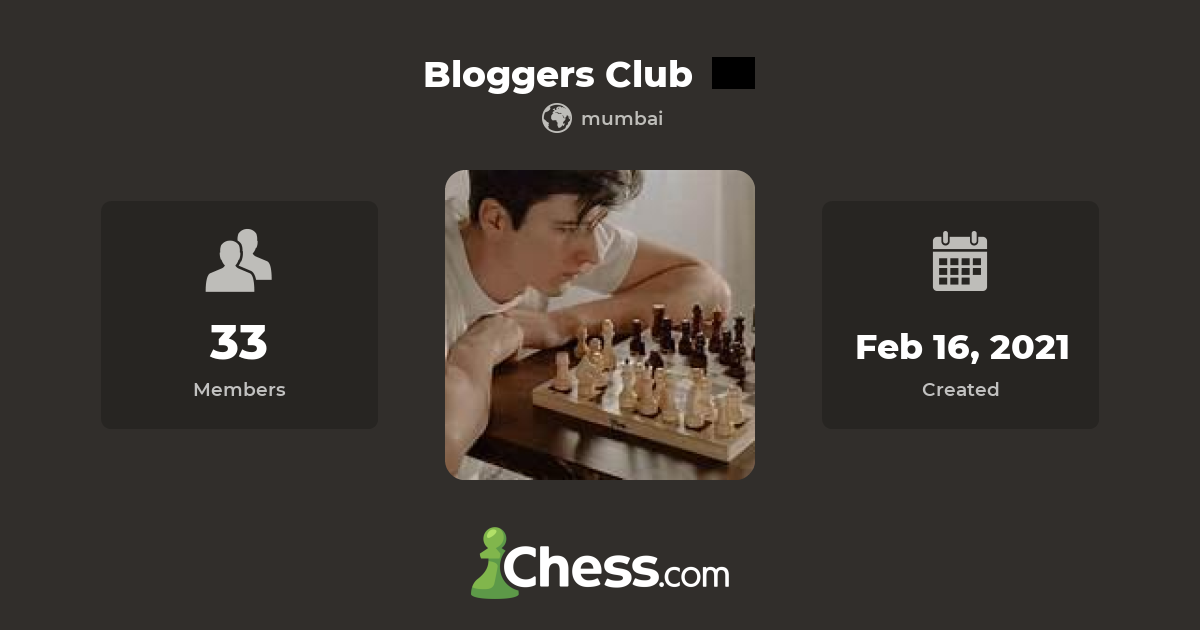 Bloggers Club - Chess Club - Chess.com