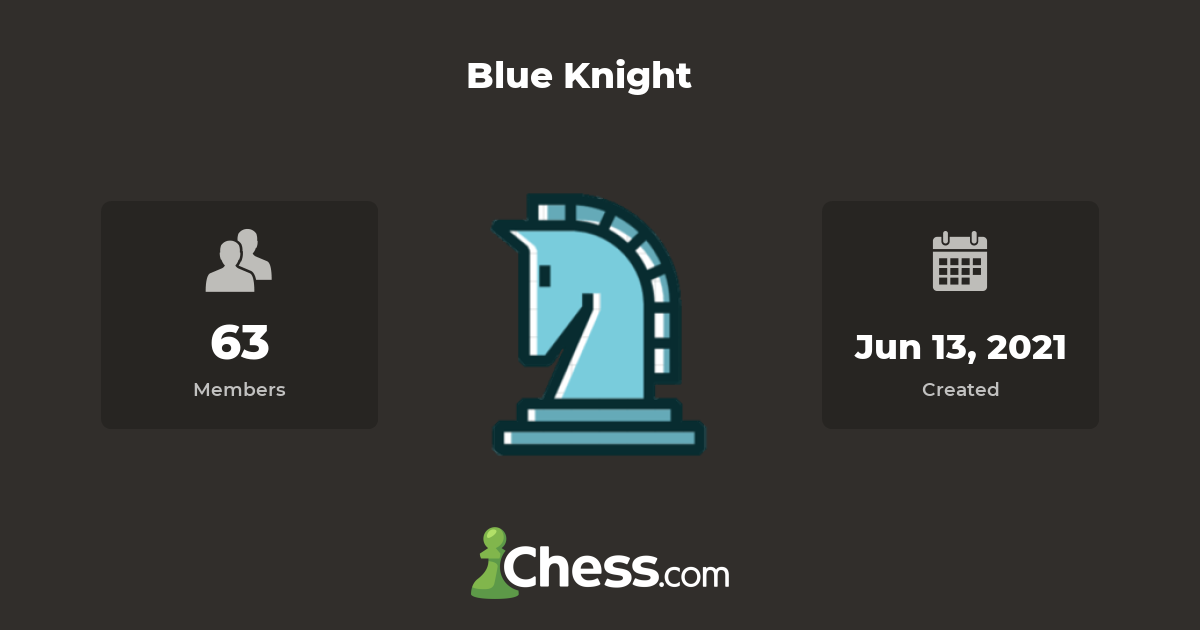 Blue Knight - Chess Club - Chess.com
