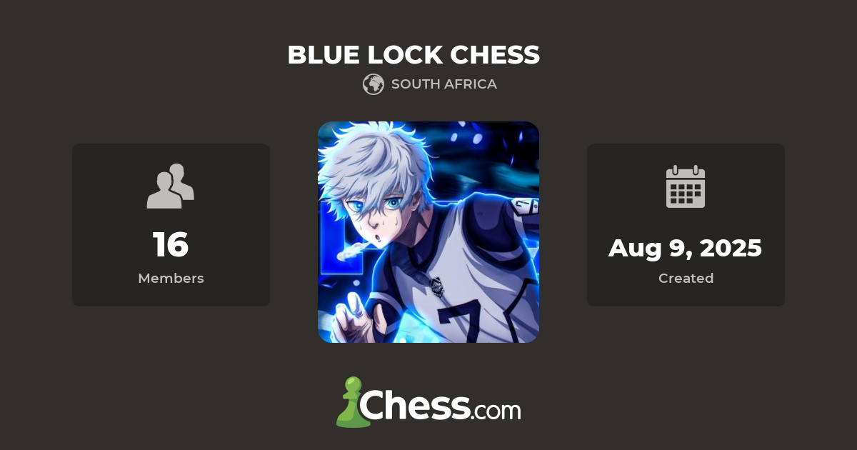 BLUE LOCK CHESS - Chess Club - Chess.com