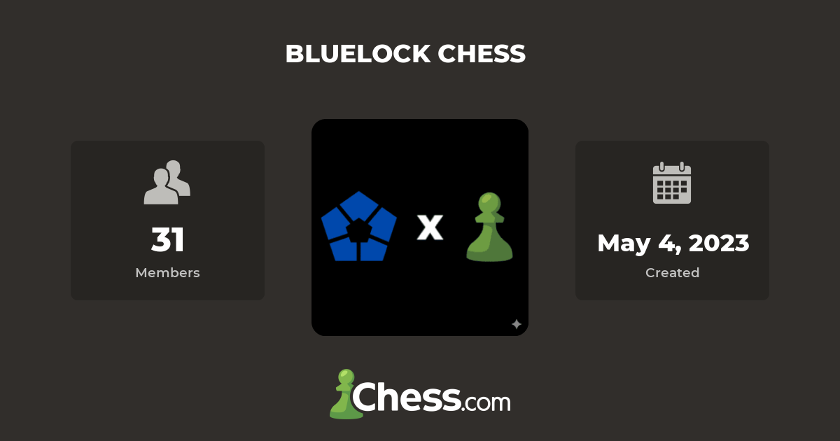 BLUELOCK CHESS - Chess Club - Chess.com