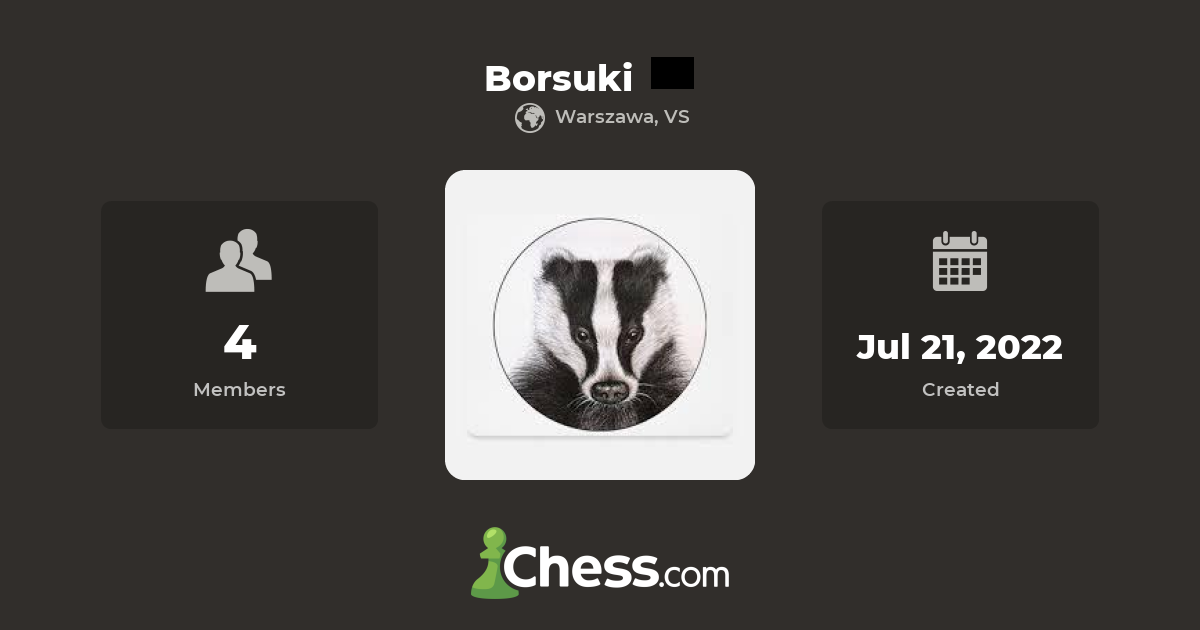 Borsuki - Chess Club - Chess.com