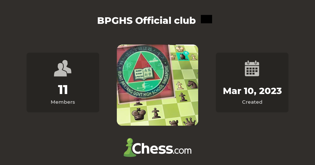 BPGHS Official club - Chess Club - Chess.com
