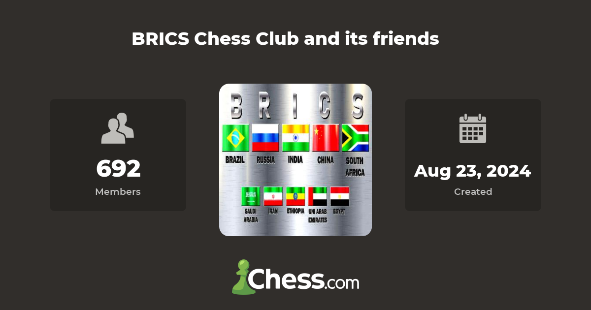 BRICS Chess Club and its friends - Chess Club - Chess.com