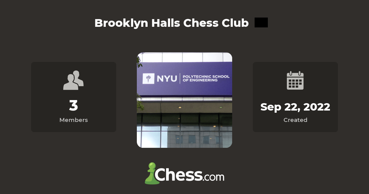 Brooklyn Halls Chess Club - Chess Club - Chess.com