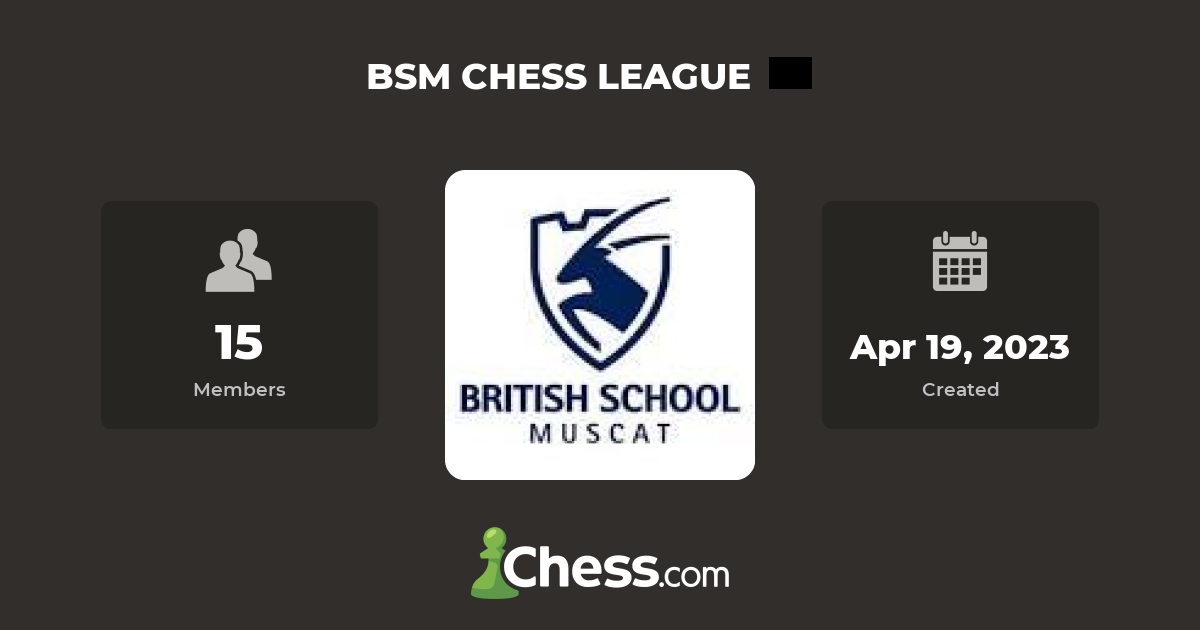 BSM CHESS LEAGUE - Chess Club - Chess.com