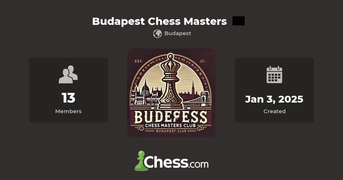 Budapest Chess Masters - Chess Club - Chess.com
