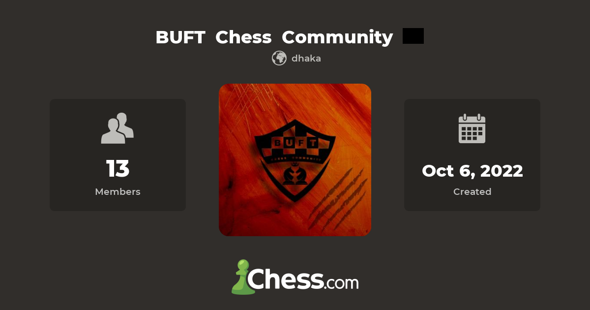 BUFT Chess Community - Chess Club - Chess.com