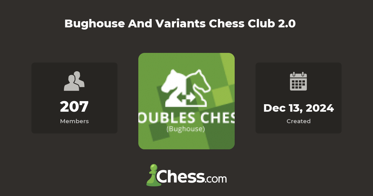 Bughouse And Variants Chess Club 2.0 - Chess Club - Chess.com