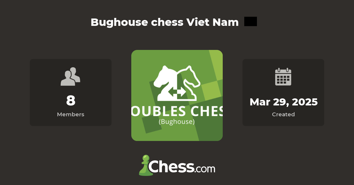 Bughouse chess Viet Nam - Chess Club - Chess.com