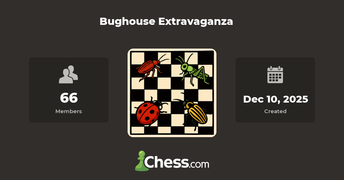 Bughouse Extravaganza - Chess Club - Chess.com