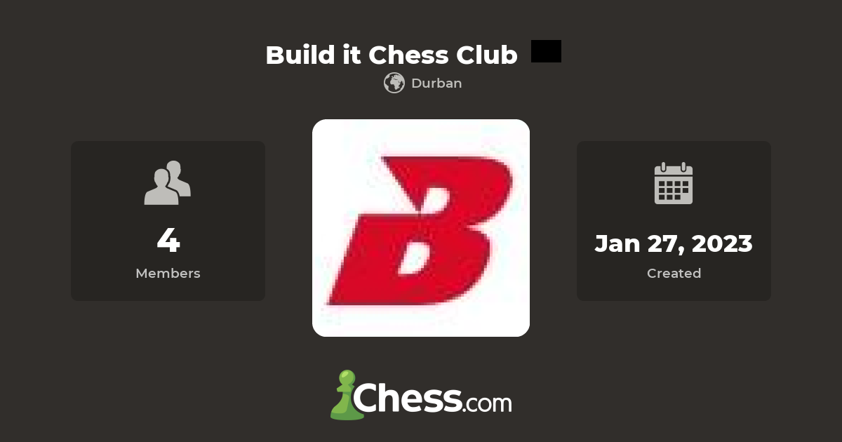 Build it Chess Club - Chess Club - Chess.com