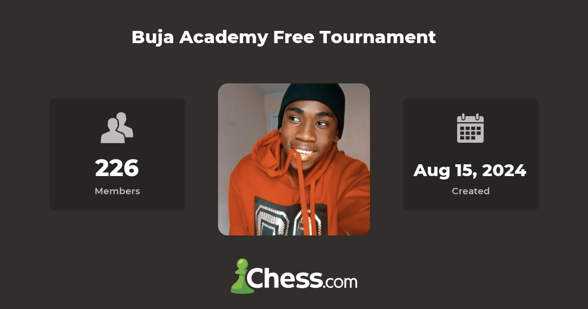 Buja Academy Free Tournament - Chess Club - Chess.com