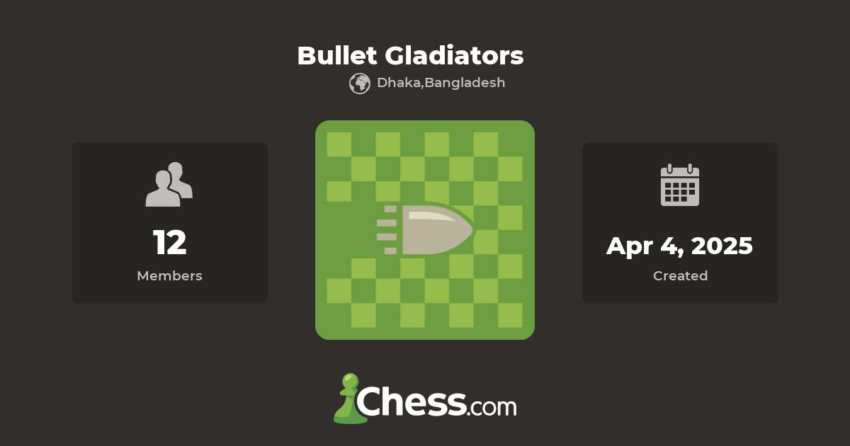Bullet Gladiators - Chess Club - Chess.com