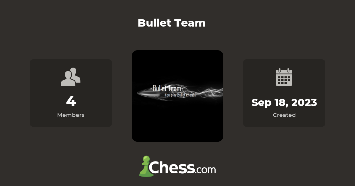 Bullet Team - Chess Club - Chess.com
