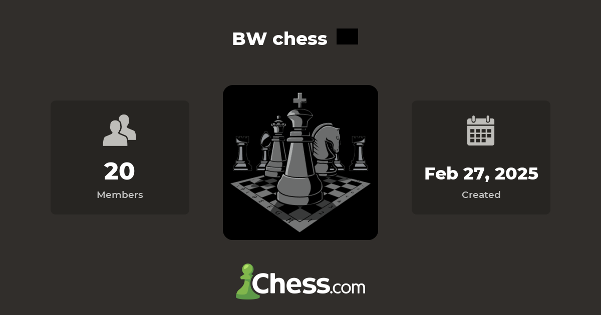 BW chess - Chess Club - Chess.com