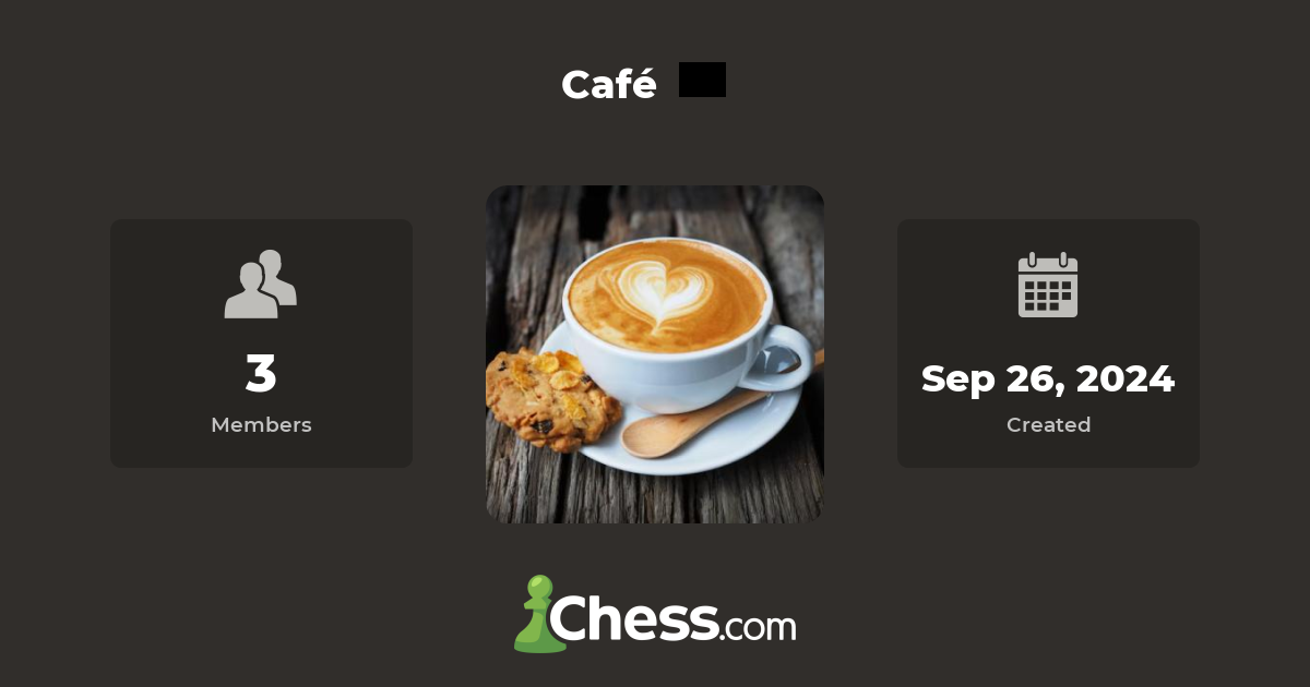 Café - Chess Club - Chess.com