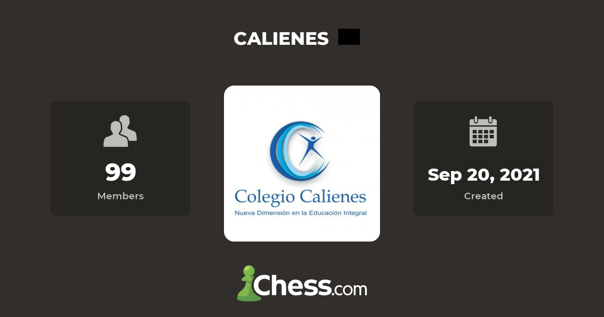 CALIENES - Chess Club - Chess.com