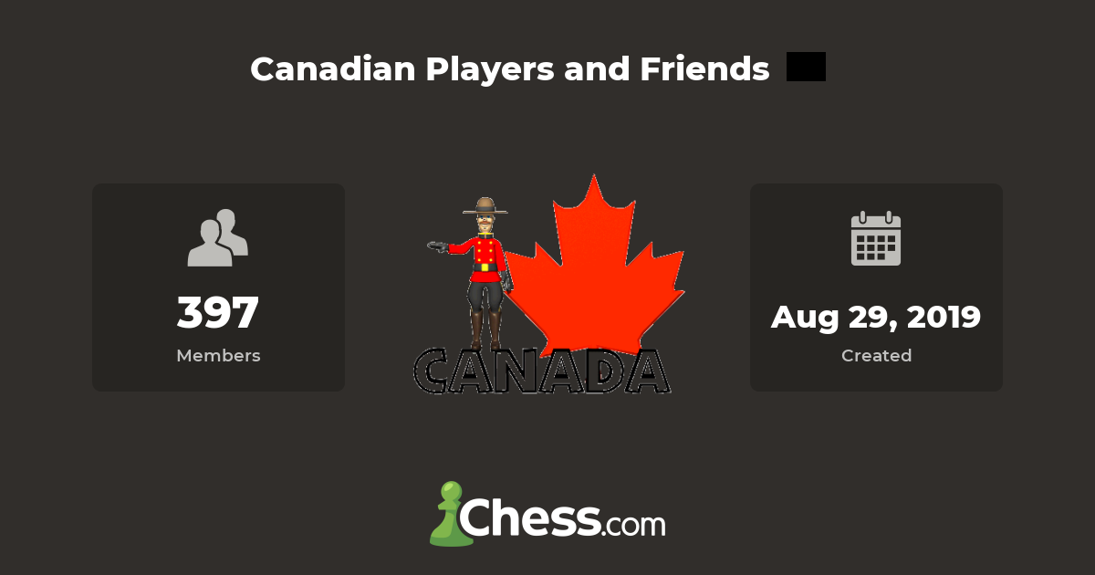 Canadian Players and Friends - Chess Club - Chess.com