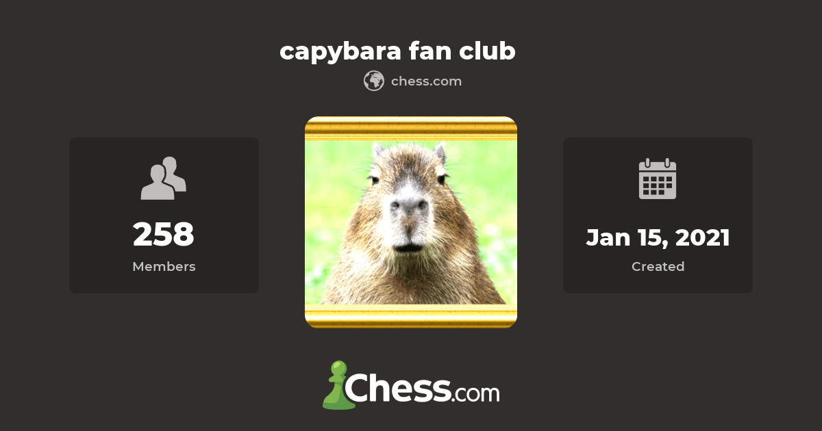 capybara fan club - Chess Club - Chess.com
