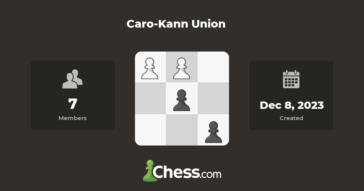 Caro-Kann Union - Chess Club - Chess.com