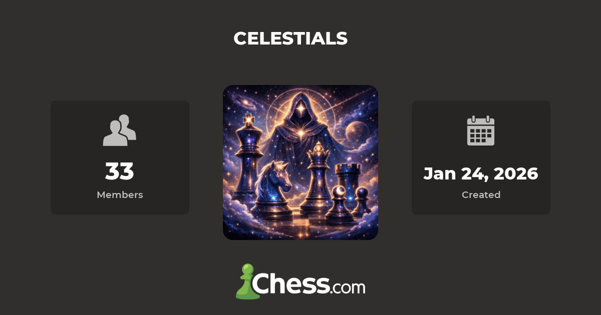 CELESTIALS - Chess Club - Chess.com