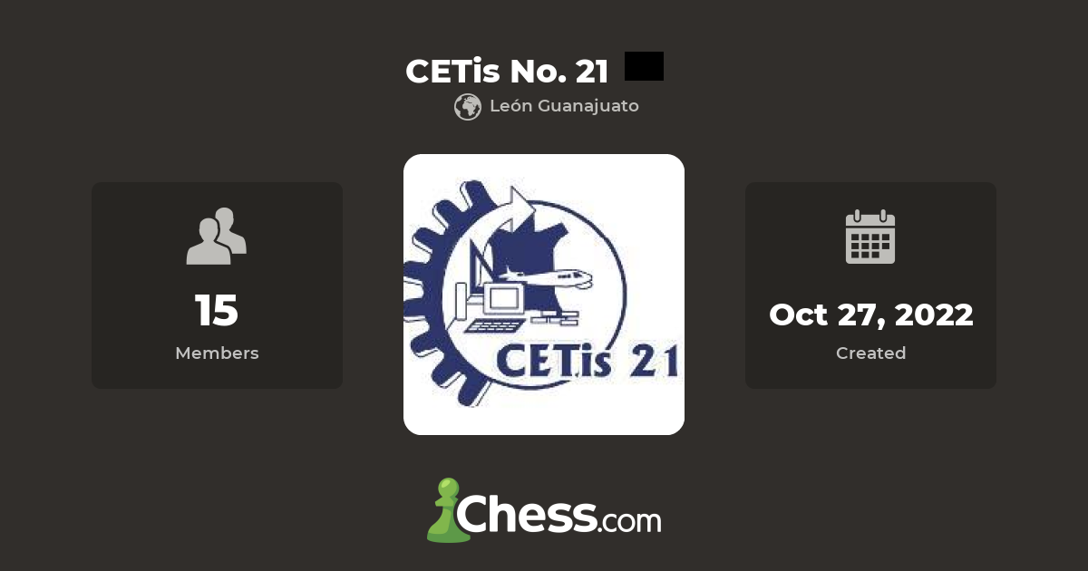 CETis No. 21 - Chess Club - Chess.com