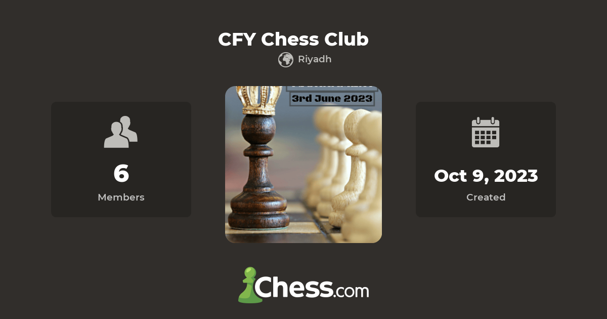 CFY Chess Club - Chess Club - Chess.com