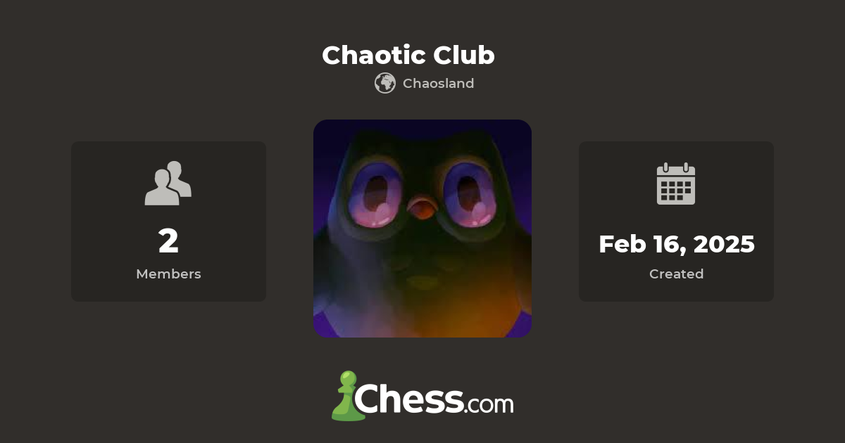 Chaotic Club - Chess Club - Chess.com