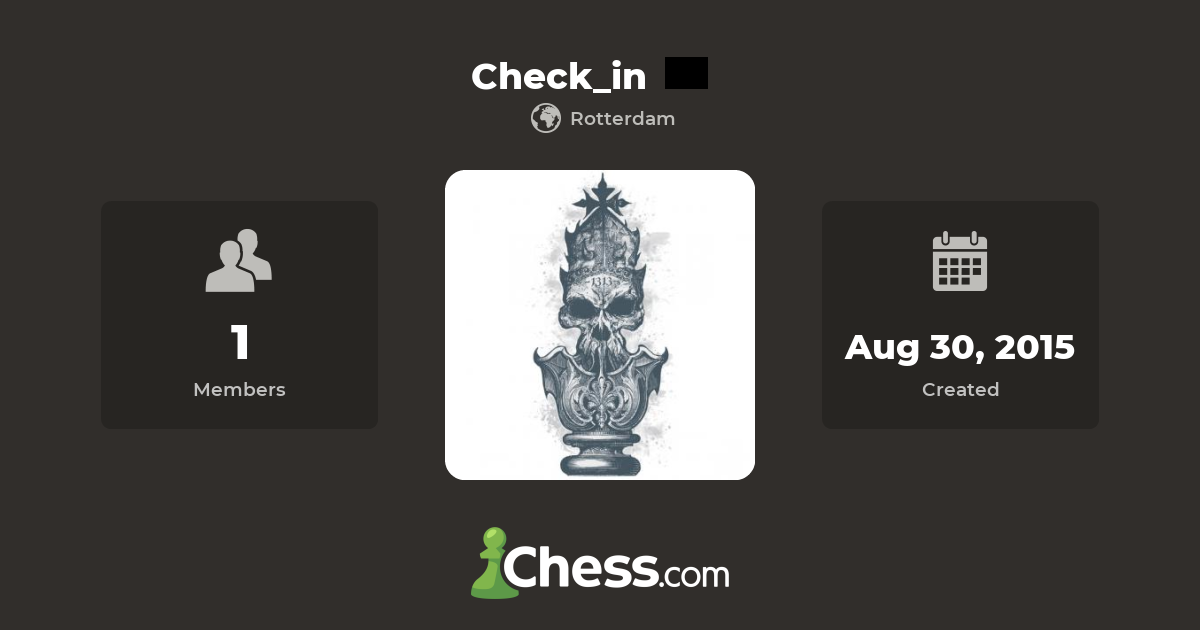Check_in - Chess Club - Chess.com