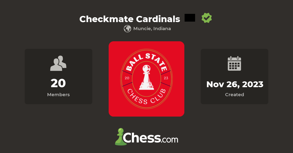 Checkmate Cardinals - Chess Club - Chess.com