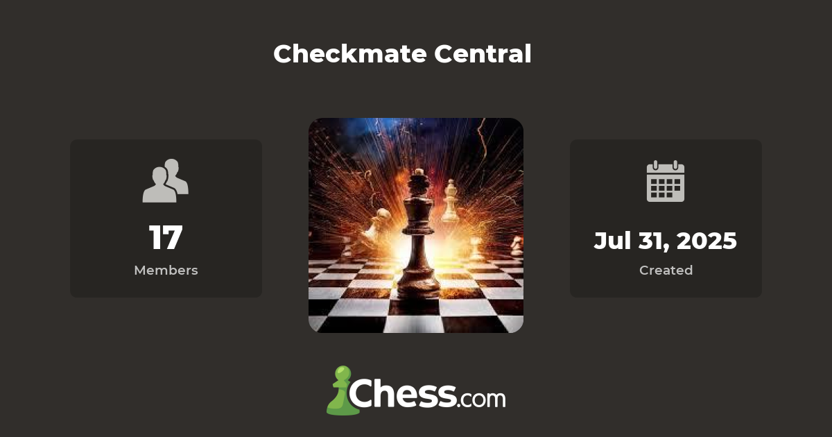 Checkmate Central - Chess Club - Chess.com