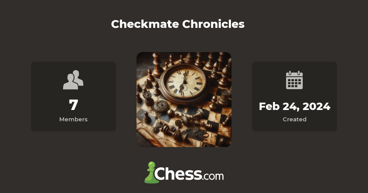 Checkmate Chronicles - Chess Club - Chess.com