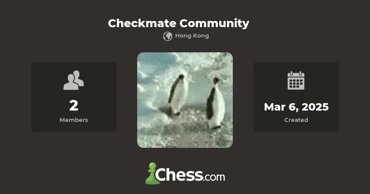 Checkmate Community - Chess Club - Chess.com