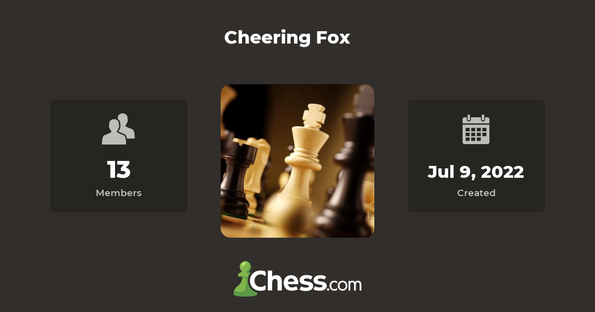 Cheering Fox - Chess Club - Chess.com