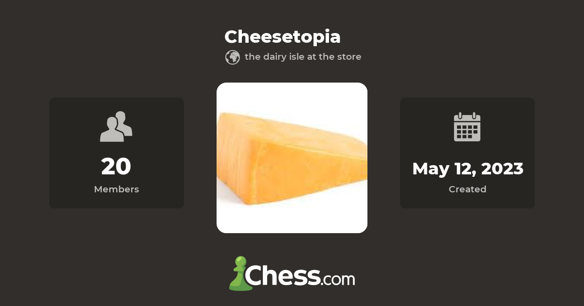 Cheesetopia - Chess Club - Chess.com