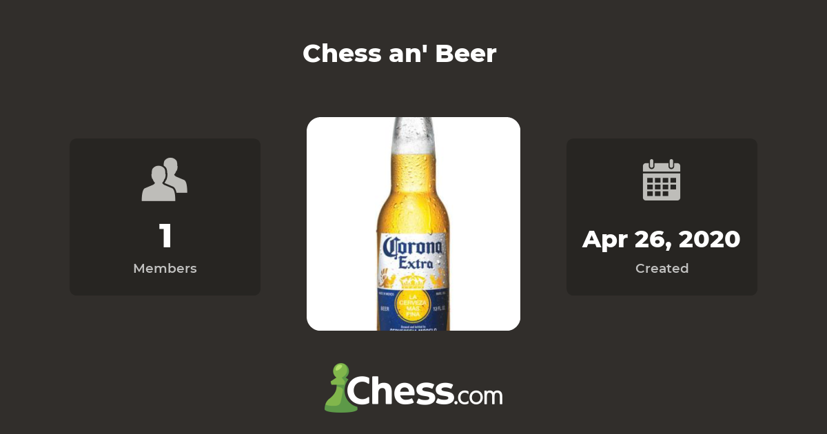 Chess an' Beer - Chess Club - Chess.com