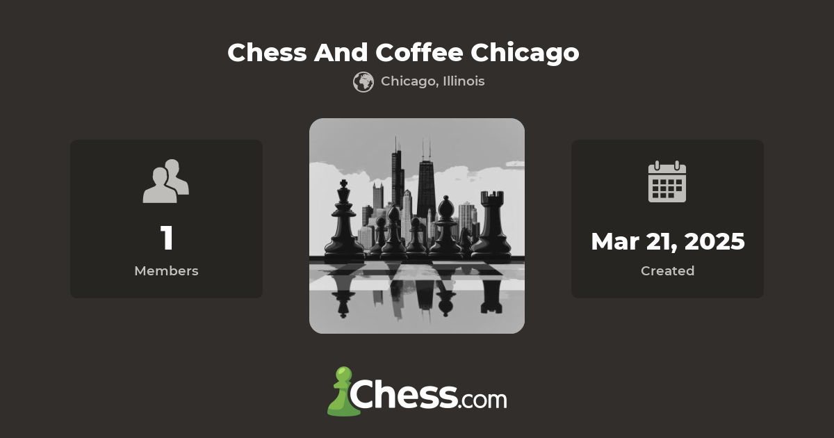 Chess And Coffee Chicago - Chess Club - Chess.com
