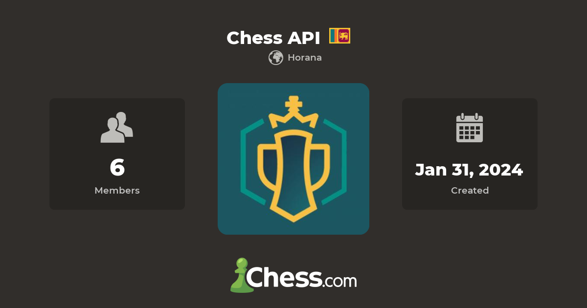 Chess API - Chess Club - Chess.com
