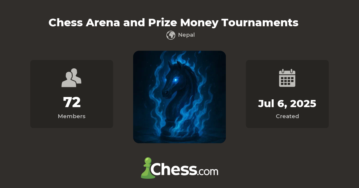 Chess Arena and Prize Money Tournaments - Chess Club - Chess.com