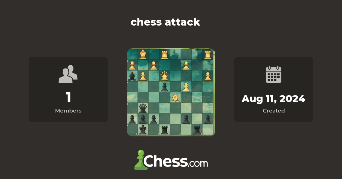 chess attack - Chess Club - Chess.com