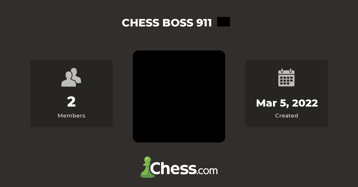 CHESS BOSS 911 - Chess Club - Chess.com