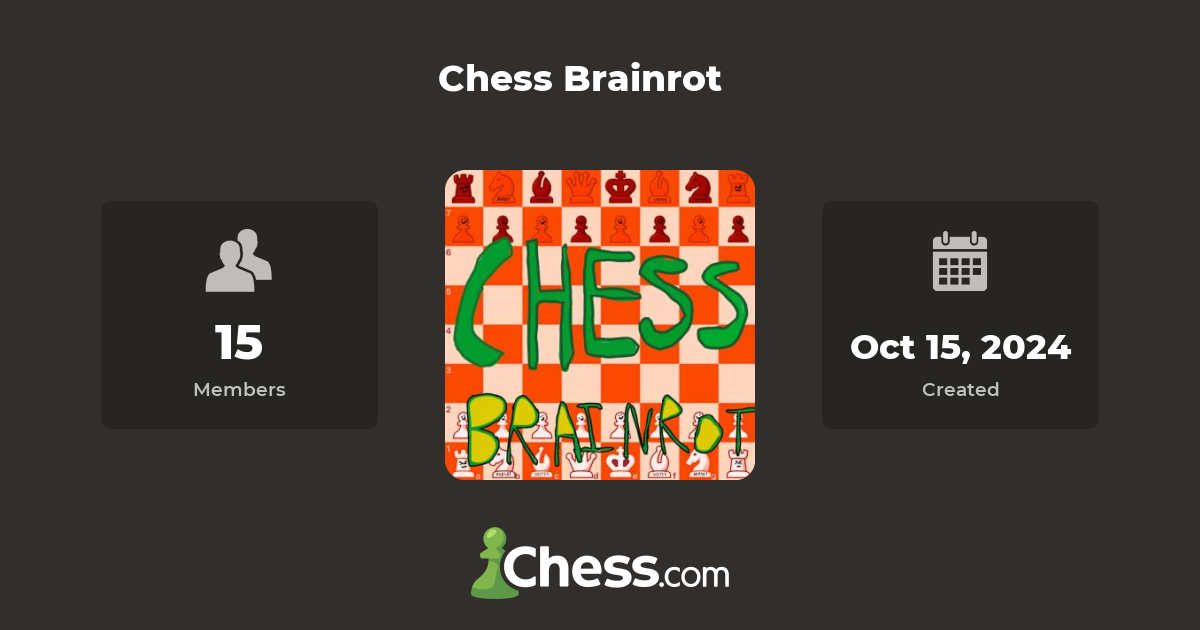 Chess Brainrot - Chess Club - Chess.com